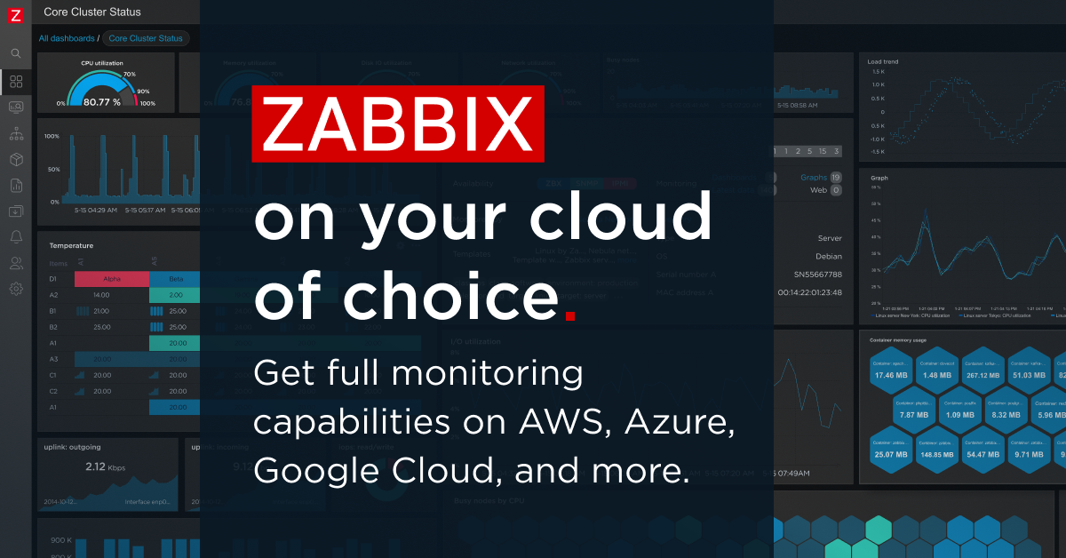Zabbix cloud images